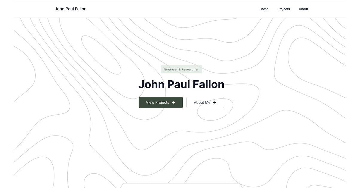 John Paul Fallon | Engineer & Researcher